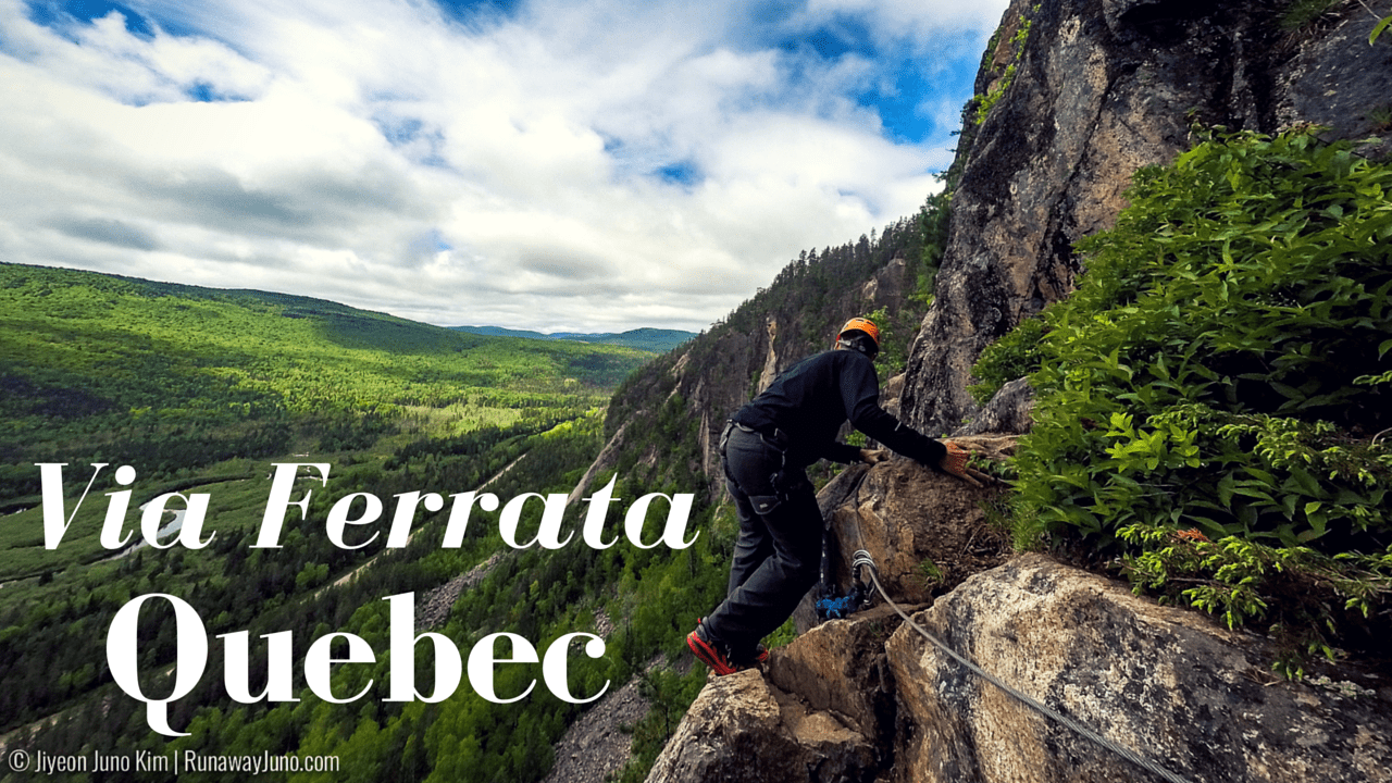 Via Ferrata Madness in Quebec: Walking on the Iron Road